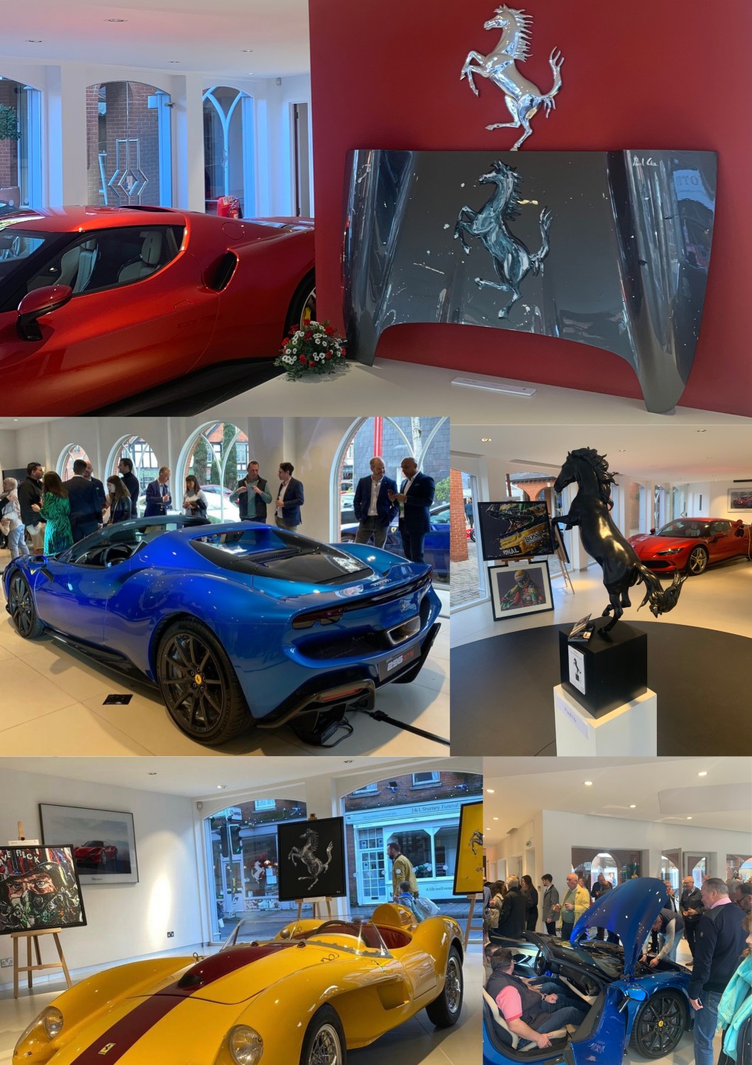 Paul Oz & Meridien Modena Event at Ferrari! | Westover Gallery